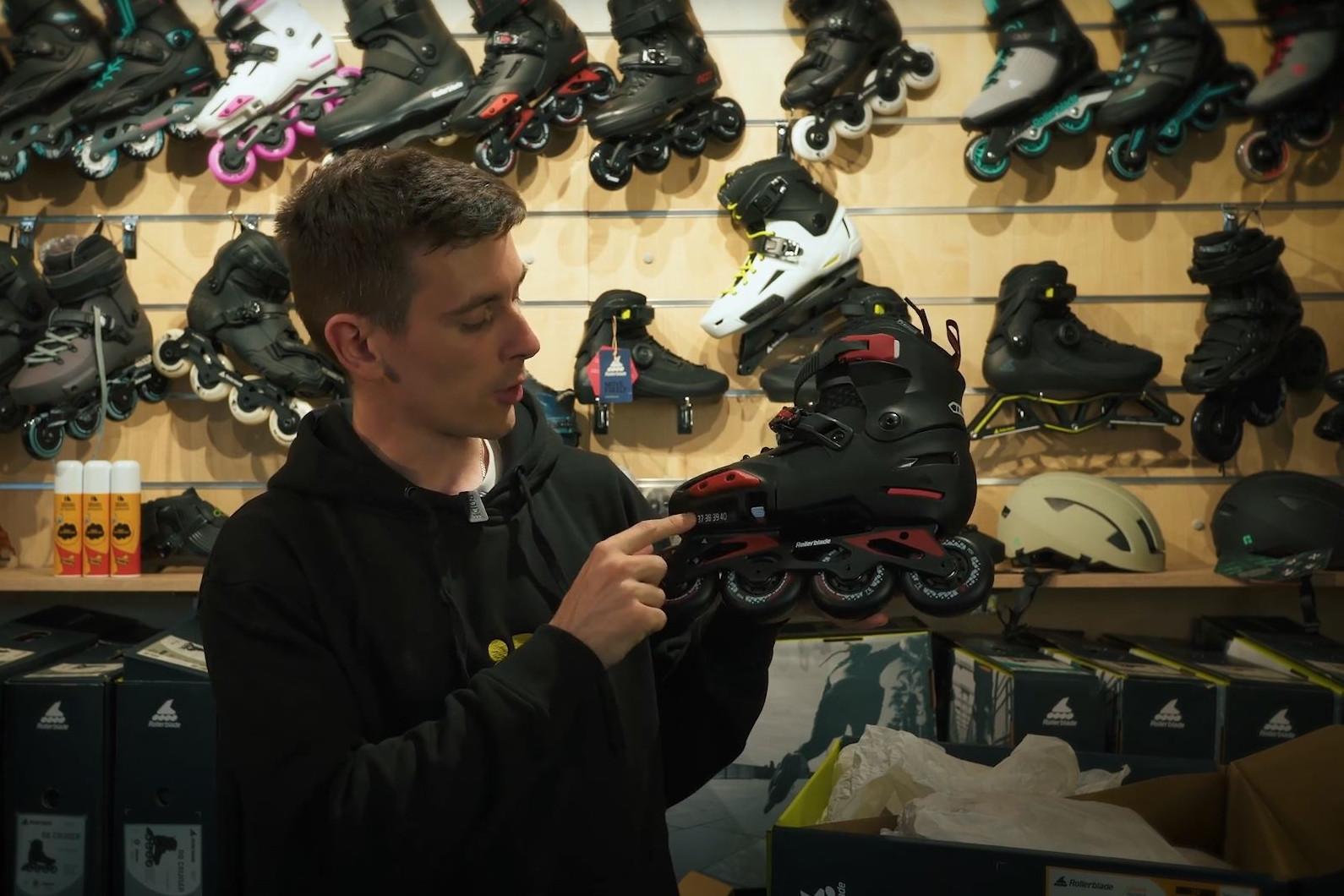 Prezentacja rolek regulowanych Rollerblade APEX BOGDANCA